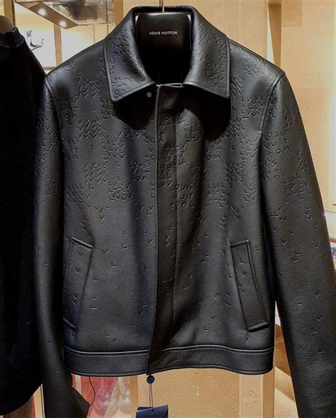 Louis Vuitton Leather Jacket On Sincere