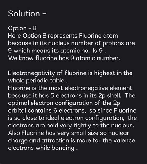 Solved D Question 4 025 Pts Which Atom Is The Most Electronegative