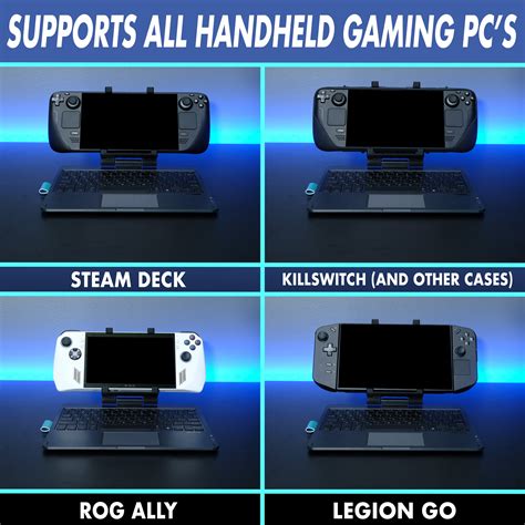 Decktop Steam Deck Keyboard Accessory — Invensic