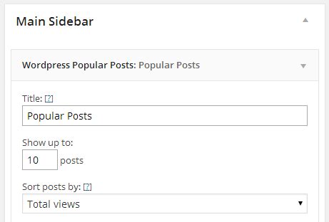 WordPress Trending Posts Plugin With Thumbnails