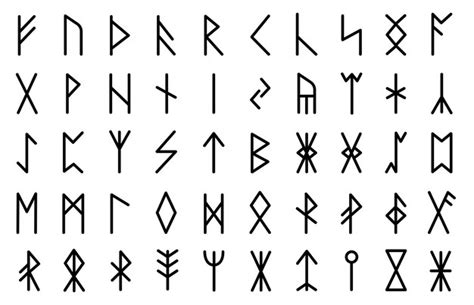 Misterio vikingo runas nórdicas medievales místicas símbolos de piedra