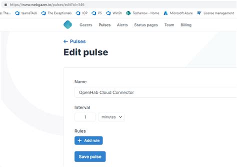 Check If Openhab Cloud Connector Is Online Other Openhab Community