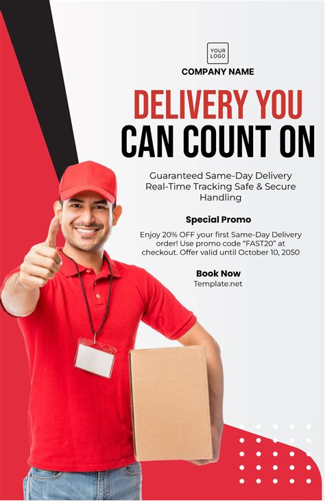 Free Courier Service Templates To Edit Online