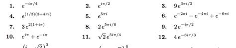 solved express the following complex numbers in the x iy