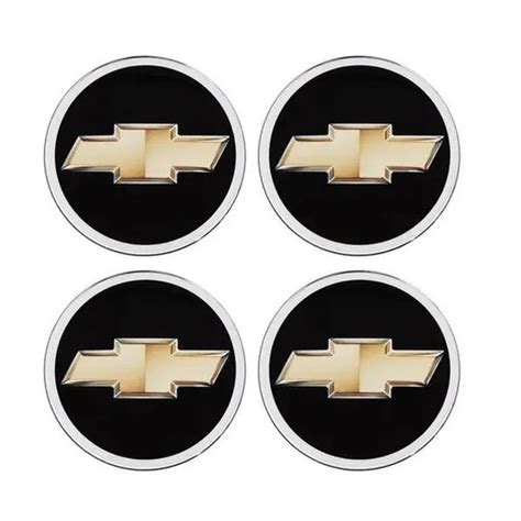 Jogo 4 Emblemas Botons Adesivos Resinados 48mm Carro Calotas Rodas Vários Modelos Shopee