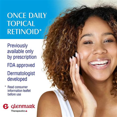 Glenmark Adapalene Gel 01 45g Tube Acne Treatment And Retinoid