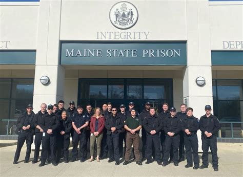 Correctional Officers From Maine Correctional Center And Maine State