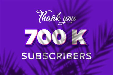 Premium Photo A Purple Background With The Words Thank You 700 K