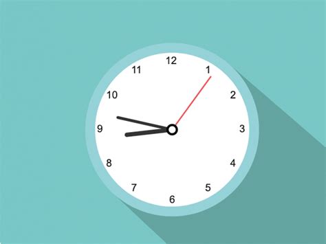 Svg Analog Clock Current Time Lena Design