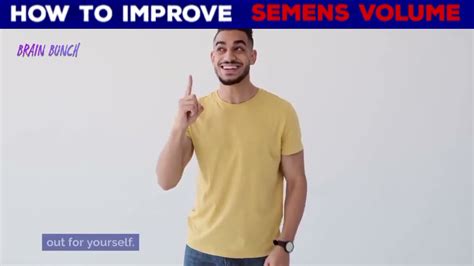 How to increase semen volume? - YouTube