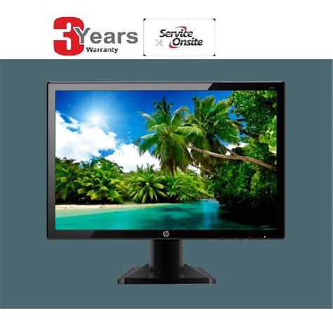 LED MONITOR จอมอนเตอร IPS HP KD DVI Years Warranty Onsite Service ป Shopee