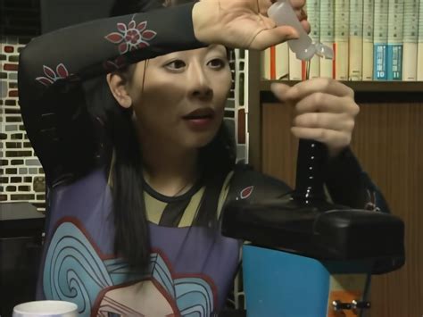 Asian MILF Monster Dildo Machine