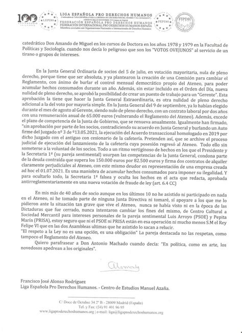 ¿opa Al Ateneo De Madrid Centro De Estudios Ateneos