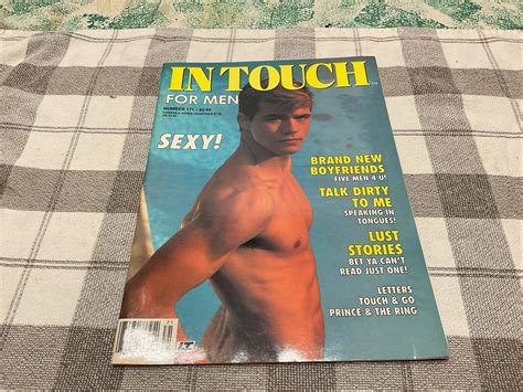 Vintage Gay 1980s In Touch For Men It Magazine May 1991 Ebay