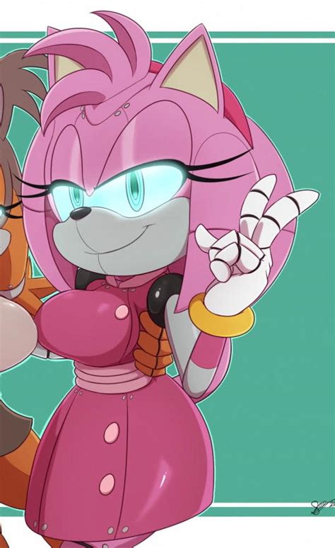Female Robot Amy Rose By Kroylovefun22 On Deviantart