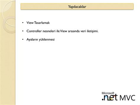 ASP Net MVC ile Web Uygulamaları 18 UI Design PPT