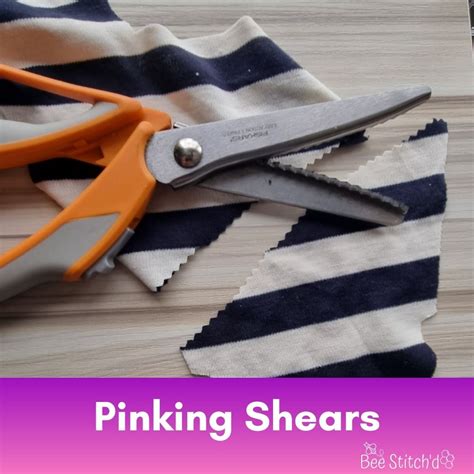 What Are Pinking Shears Scissors And Do I Need Them Bee Stitchd