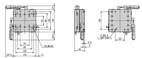 XY Linear Stage Xy Stage Xy Table Xy Translation Stage Manual Xy Platform Xy Linear Stage