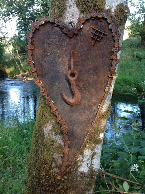 Rusty Metal Yard Art At Scott Lanier Blog