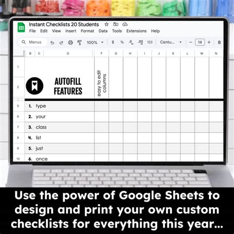 Class Checklists Editable Class Checklists By Ladybugs Teacher Files