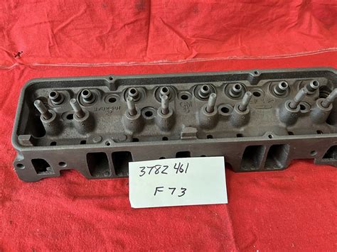 1963 Smallblock Chevy 461x Bare Cylinder Head Date Code F73 Ebay