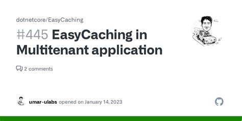 Easycaching In Multitenant Application · Issue 445 · Dotnetcoreeasycaching · Github