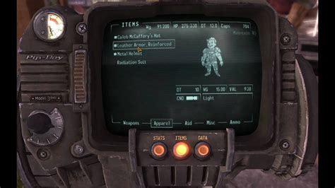 Fallout New Vegas Caleb Mccafferys Hat Bug Youtube