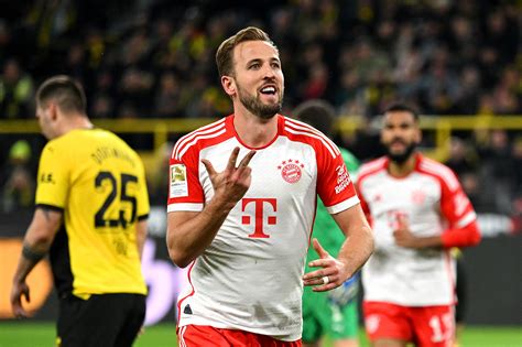 Harry Kane Hits Der Klassiker Hat Trick As Bayern Munich Thrash