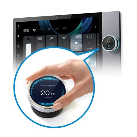 china customized 1 6inch 400 400 round rotary knob on display switch