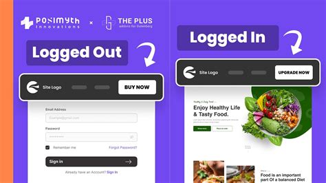 How To Change Website Header Based On Login Status In Wordpress