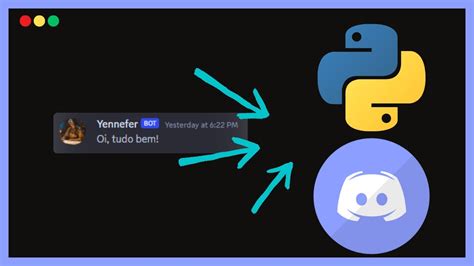 Aprenda Como Fazer Um Bot De Discord Com Python Youtube