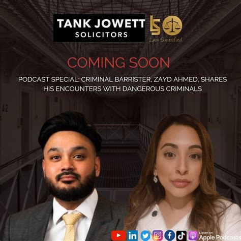 Excited To Be Sharing My Experience As A Criminal Barrister Zayd Ahmed