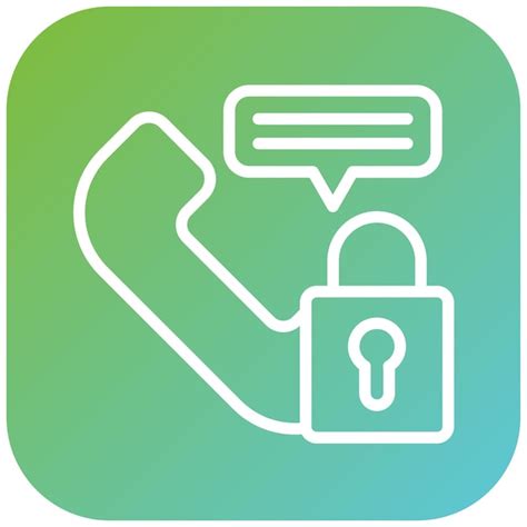 Premium Vector Vector Design Encrypted Voice Call Icon Style
