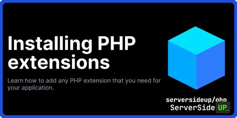 Installing Php Extensions Php Docker Images Serversideupphp