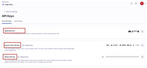 Hugo 配置 Algolia 汪洋龙的博客 Wangyanglong Blog