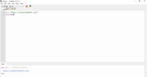 Thonny Ide Best Ide For Beginners In Python Copyassignment