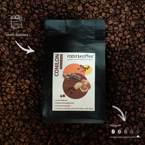Conilon Robusta Espresso Roestkaffee Roestkaffeede