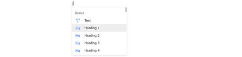 Use Headings In Docs