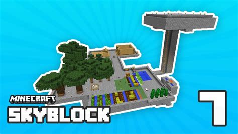Skyblock 7 Building A Mob Grinder Wimaflynmidget Minecraft