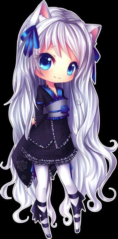 Cat Anime Girl Chibi