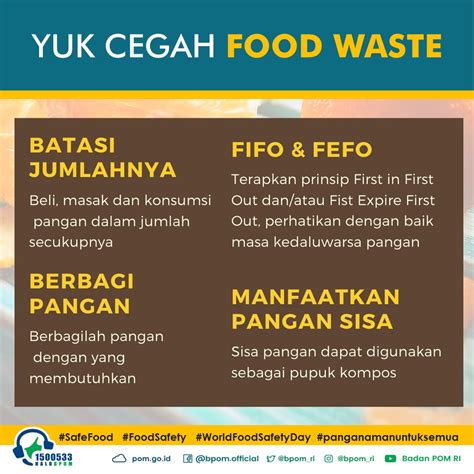 BBPOM Di YOGYAKARTA Hari Keamanan Pangan Sedunia