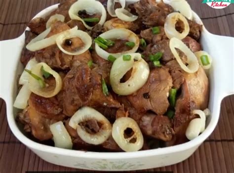 Chicken Bistek Savory Tender Juicy Chicken Yummy Kitchen