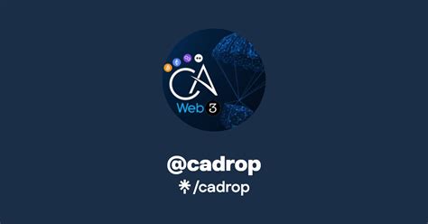 Cadrop Twitter Linktree