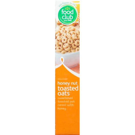 Food Club Cereal Toasted Oats Honey Nut Same Day Delivery Or Pickup
