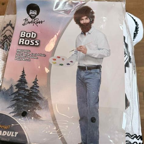 Other Bob Ross Costume Set With Wig And Palette Poshmark