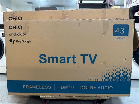 CHiQ L43M8T 43 Full HD Android Smart Frameless TV TV Home Appliances TV Entertainment TV