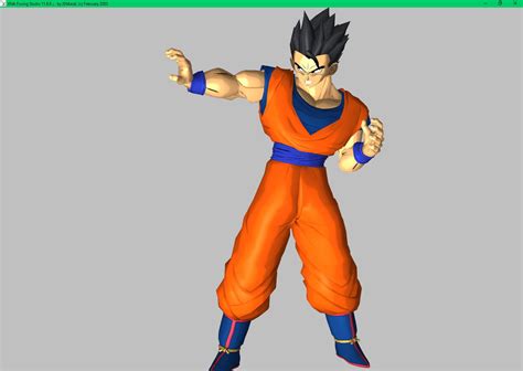 Dragonball Gohan Adult Figure Shape Pose 2 Dl Xps By Ore1233 On Deviantart
