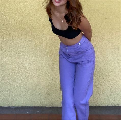 Purple Jeans Womens Fashion Bottoms Jeans On Carousell