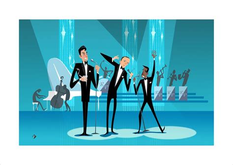 The Rat Pack Limited Edition By Alan Bodner Id Ab0006p Van Eaton Galleries