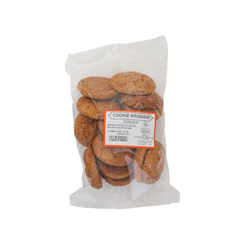 Cookie Kingdom Ginger Biscuits 250g Looters